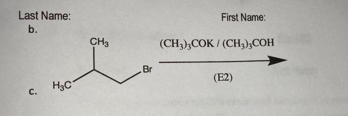 Solved Last Name: First Name: 4. (10 points each) Using the | Chegg.com