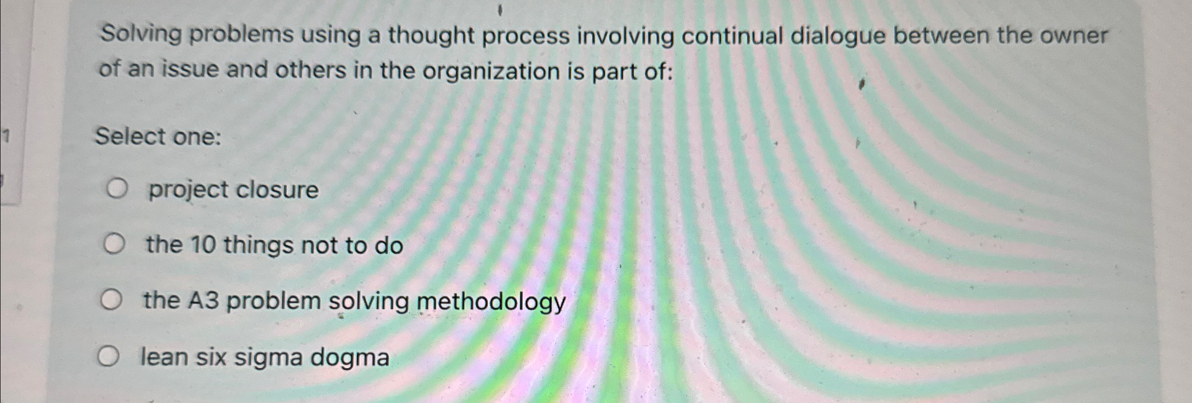 Solved Solving problems using a thought process involving | Chegg.com