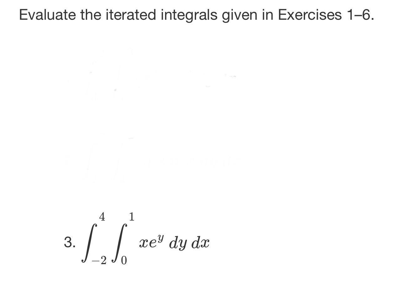 Solved please explain the process of solving tooEvaluate the | Chegg.com
