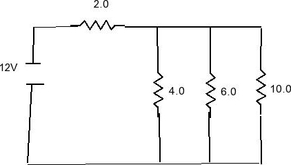 Solved three resistors connected in parallel have individual | Chegg.com