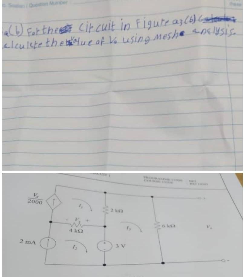 Solved a(b) Forther circuit in Finute a3(b) clculcte | Chegg.com