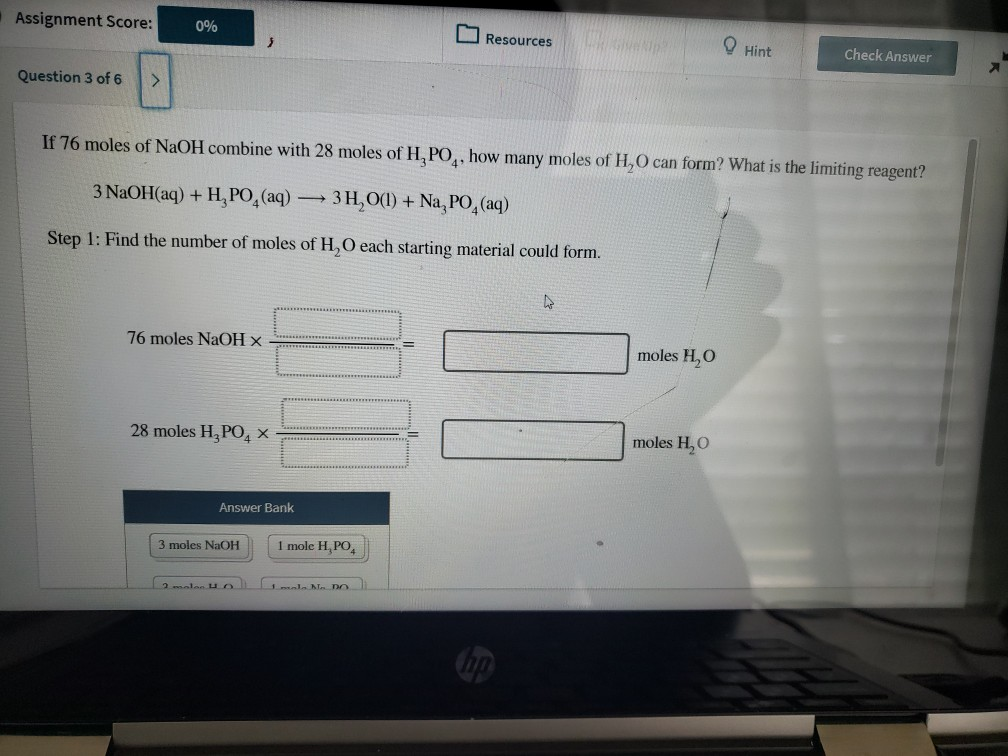 Solved Assignment Score: 0% Resources Hint Check Answer | Chegg.com