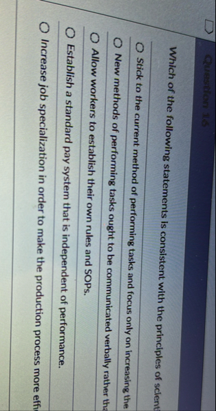 Solved Which of the following statements is consistent with | Chegg.com