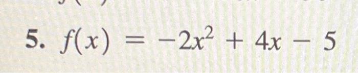 Solved In Problems 1-8, find the vertex form of each | Chegg.com