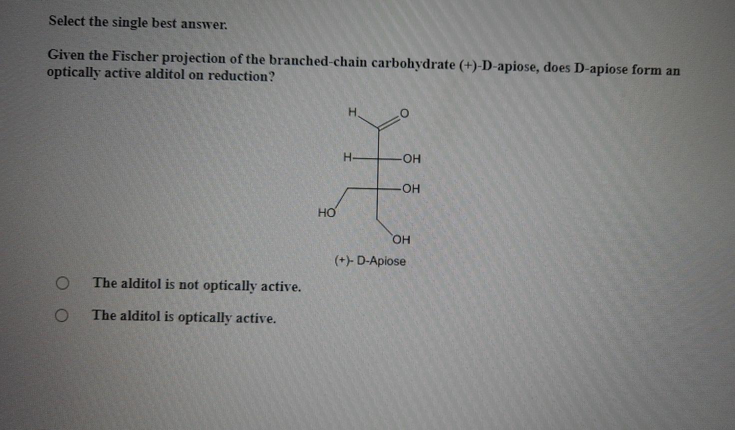 Solved given the fischer projection of the branched chain | Chegg.com
