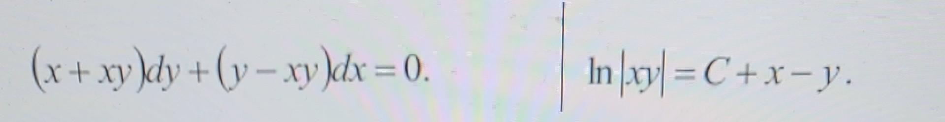Solved SEPARATED VARIABLE EQUATION AND EQUATIONS WITH | Chegg.com