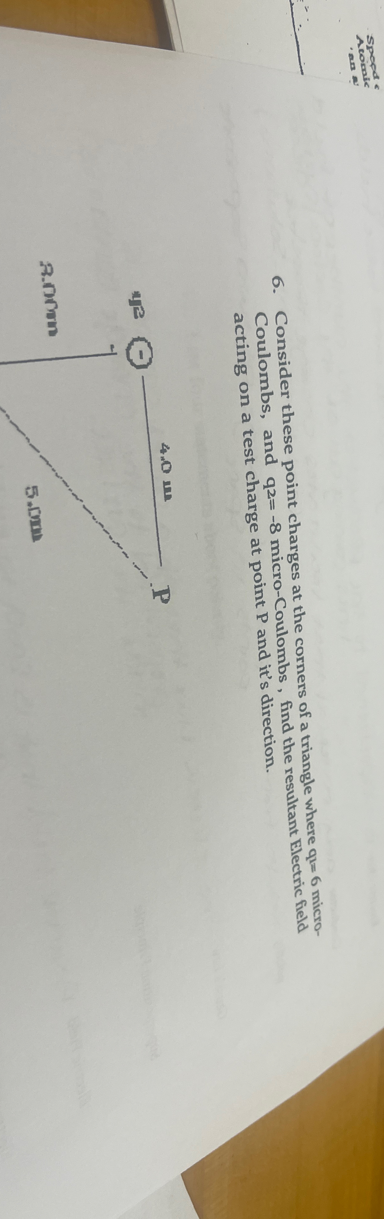 Solved Consider these point charges at the corners of a | Chegg.com