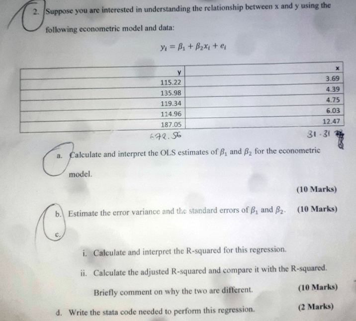 Solved Suppose you are interested in understanding the | Chegg.com