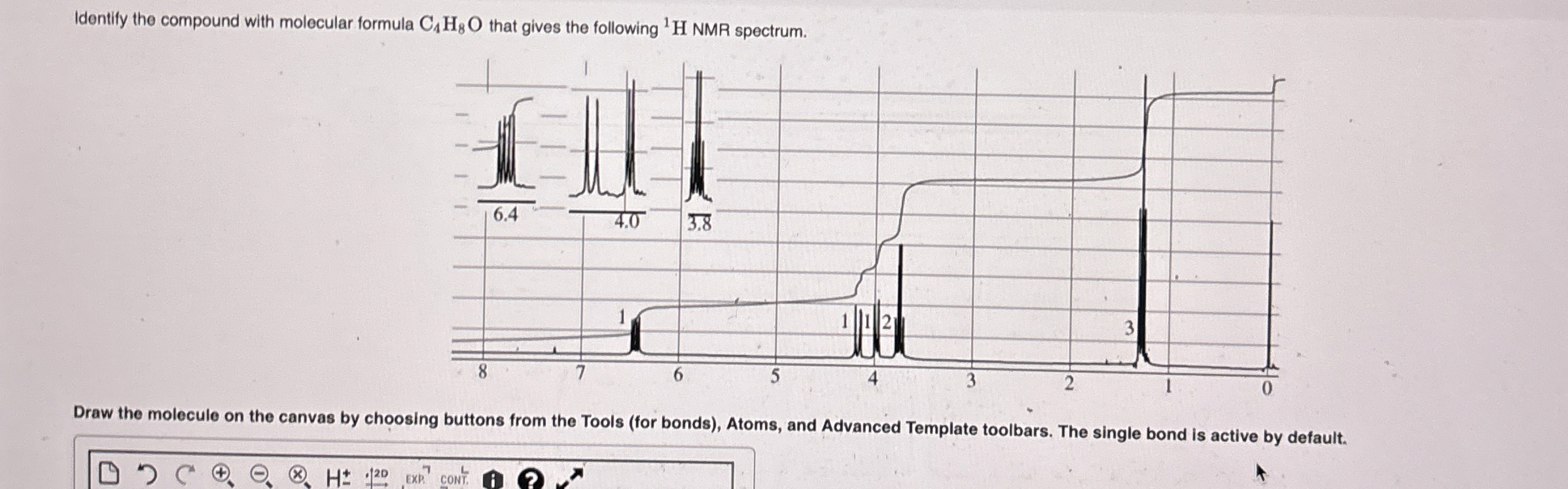 Solved Identify The Compound With Molecular Formula C4h8o