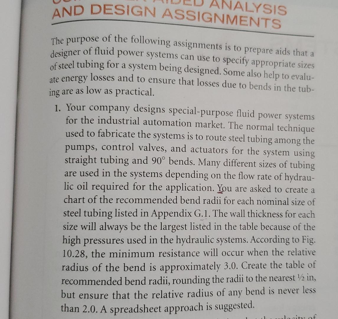 Solved AND DESIGN ASSIGNALYSISThe purpose of the following | Chegg.com