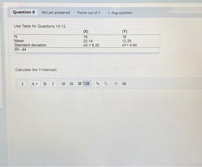 Solved Use Table for Questions 10-12. Calculate the | Chegg.com