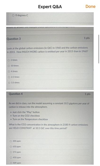Solved https://scied.ucar.edu/simple-climate-model to answer | Chegg.com