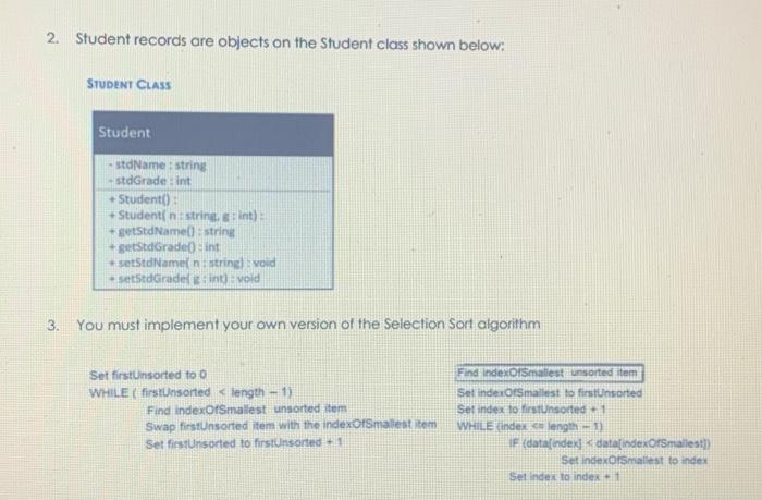 Solved Write a program that displays the list of students in | Chegg.com