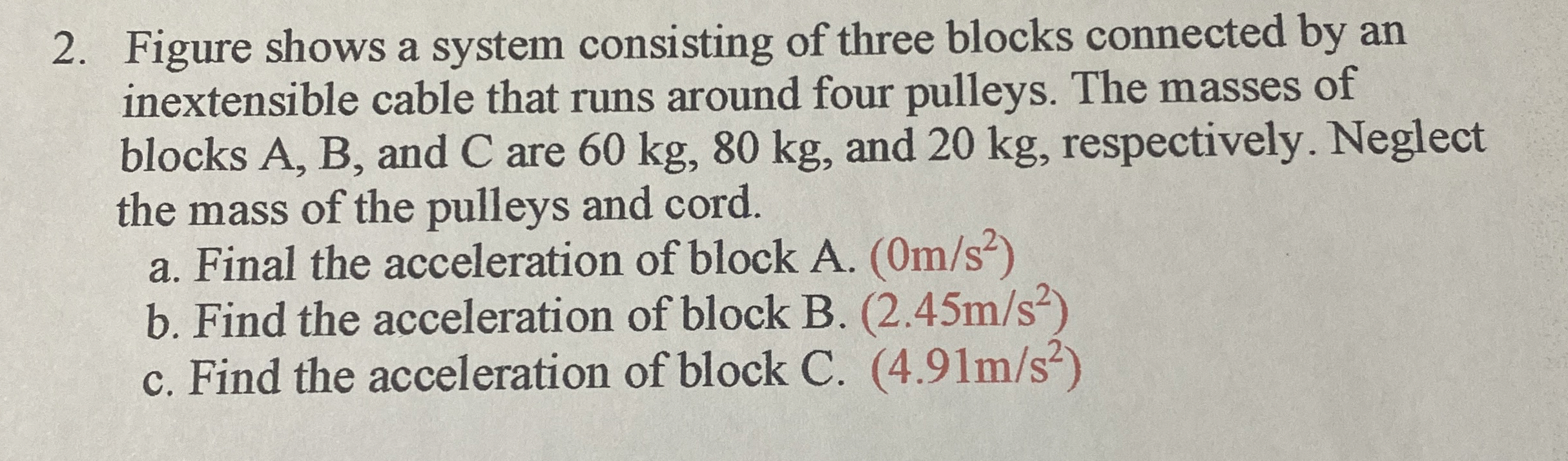 Figure shows a system consisting of three blocks | Chegg.com