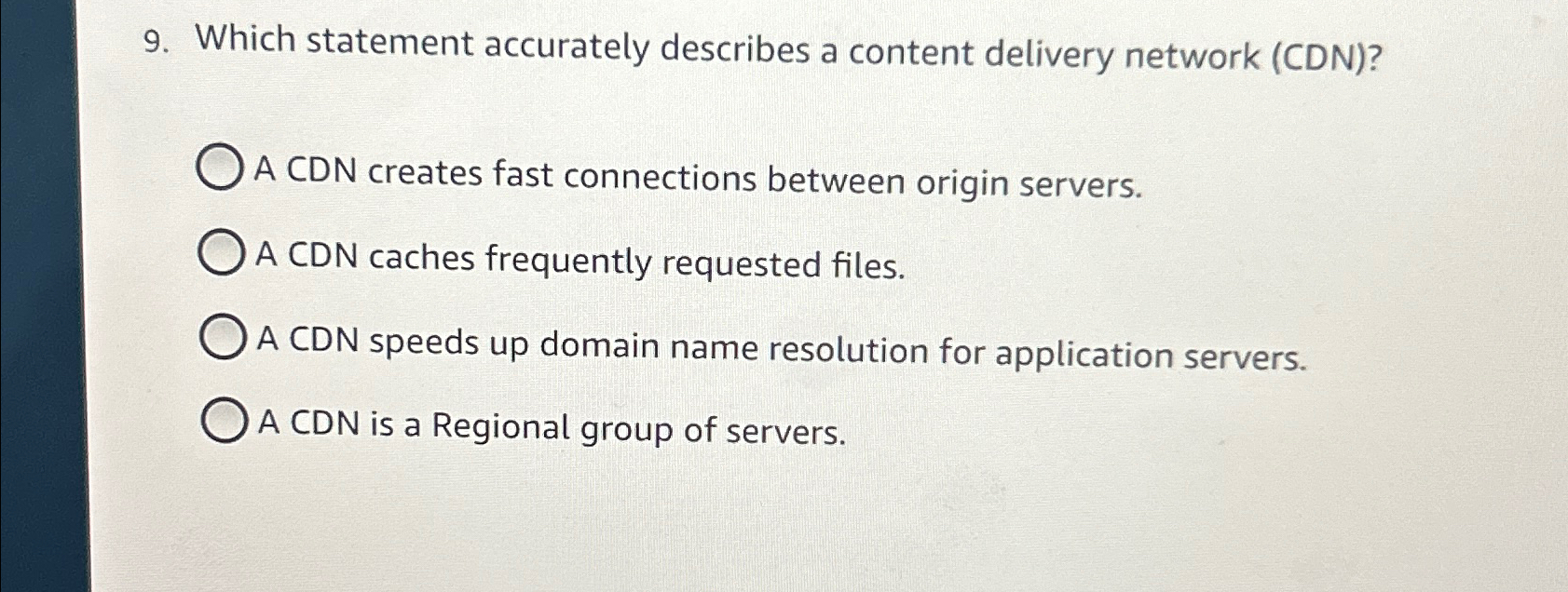 Solved Which statement accurately describes a content | Chegg.com