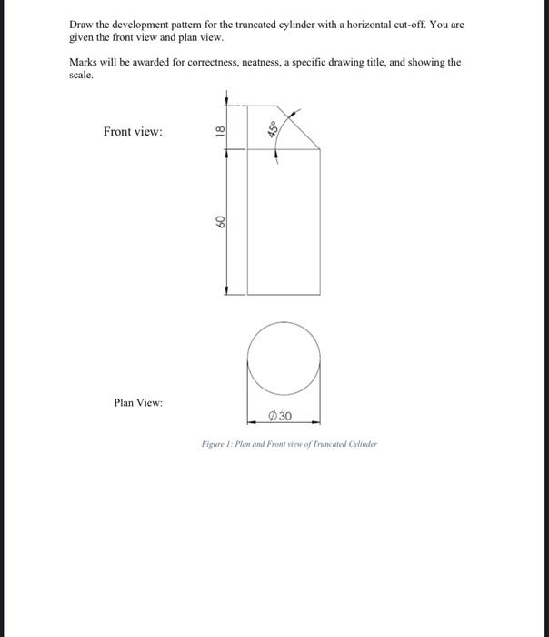 Draw the development pattern for the truncated | Chegg.com