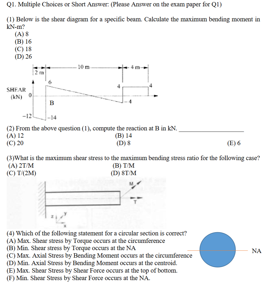 Solved (4) ﻿Which of the following statement for a circular | Chegg.com
