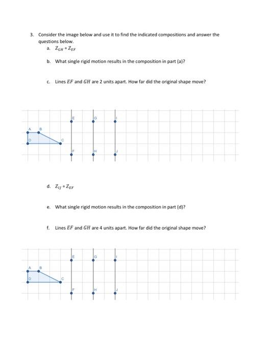 Activity 2 - Composition of Rigid Motions Name: | Chegg.com