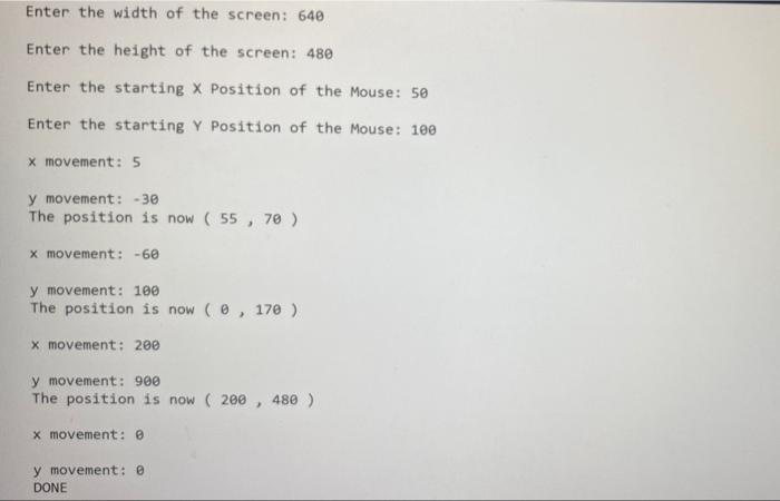 Solved Create a program (mou.py) that solves the following | Chegg.com