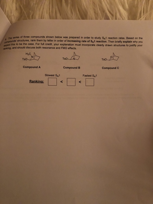 Solved The series of caries of three compounds shown below | Chegg.com