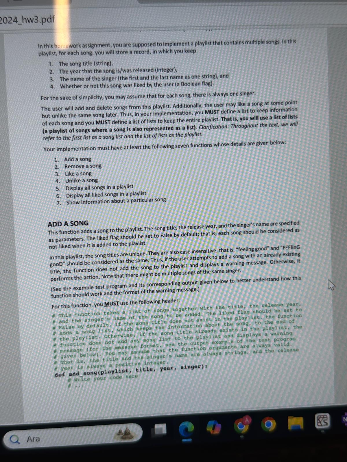Solved example output: --EMPTY | Chegg.com