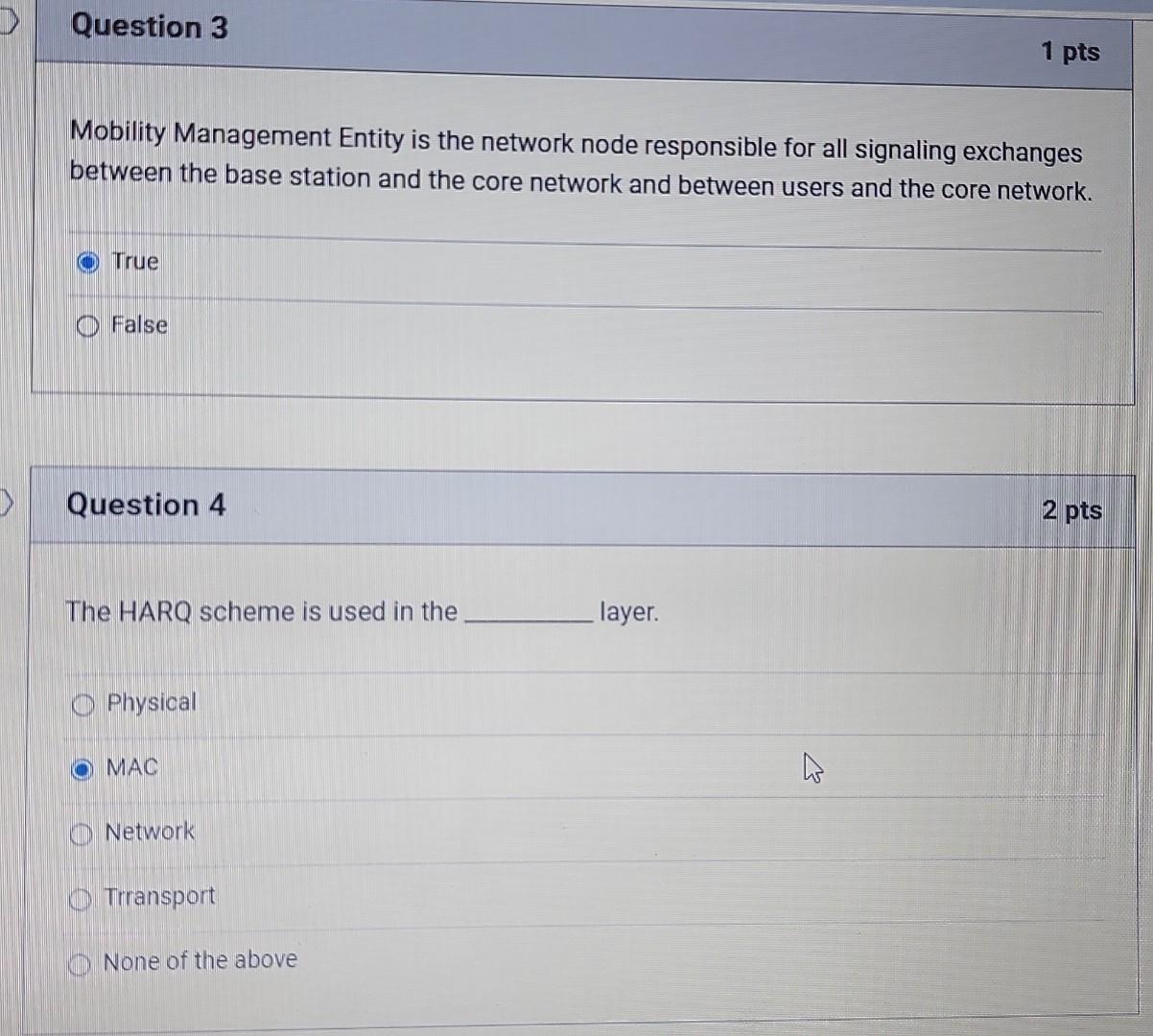 Solved Mobility Management Entity is the network node | Chegg.com