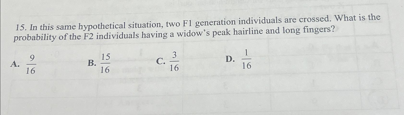 Solved In this same hypothetical situation, two F1 | Chegg.com