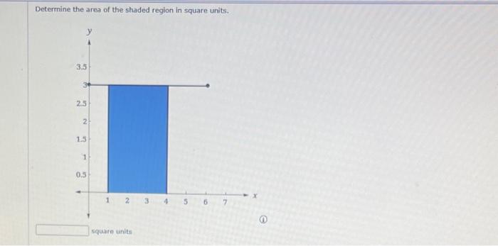 Solved Determine the area of the shaded region in square | Chegg.com