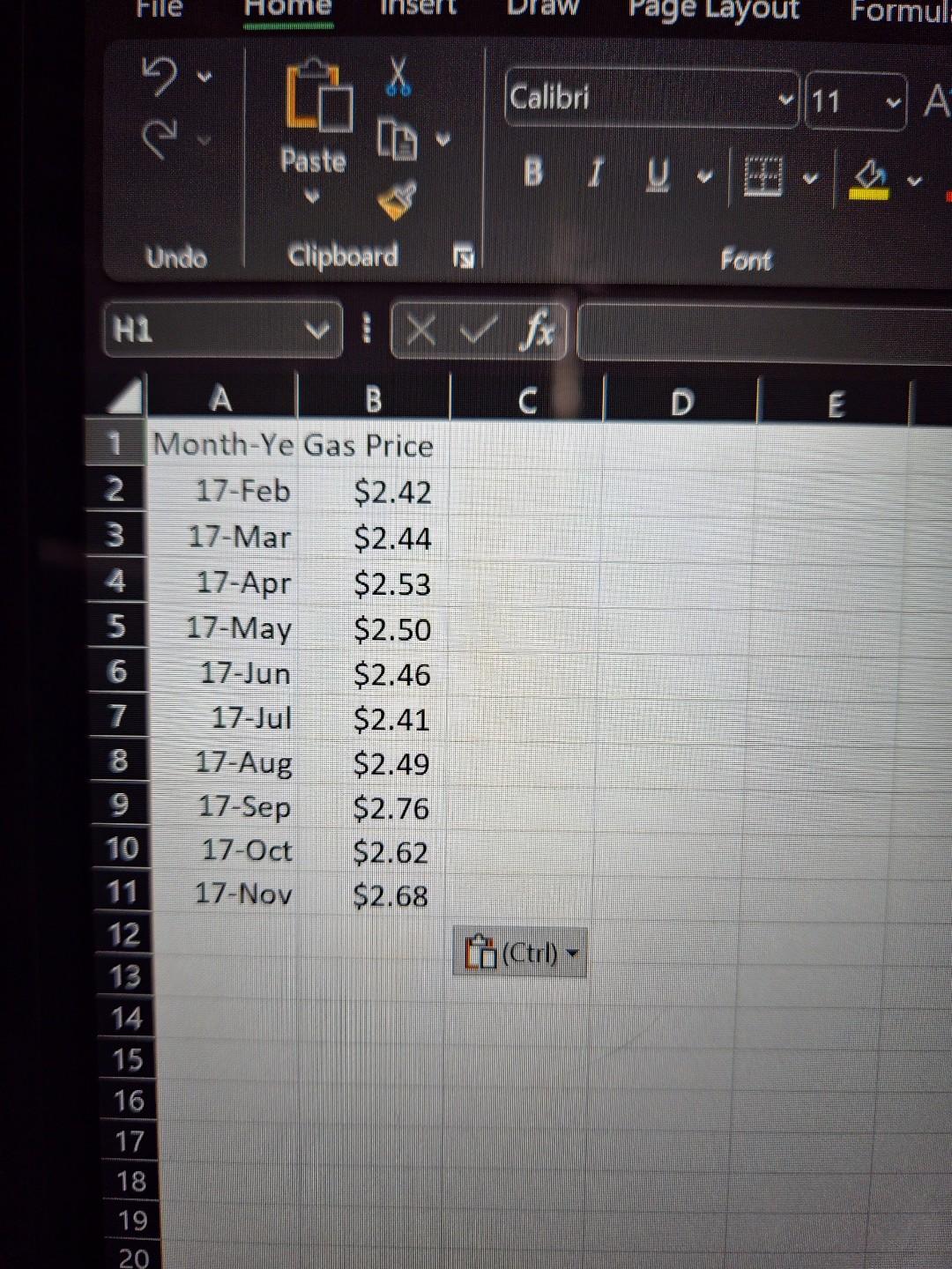 Solved For the data in the following table, compute the | Chegg.com