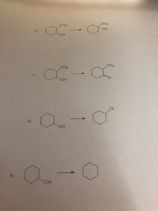 Solved 7. Show how to convert the following compounds: CH3 | Chegg.com