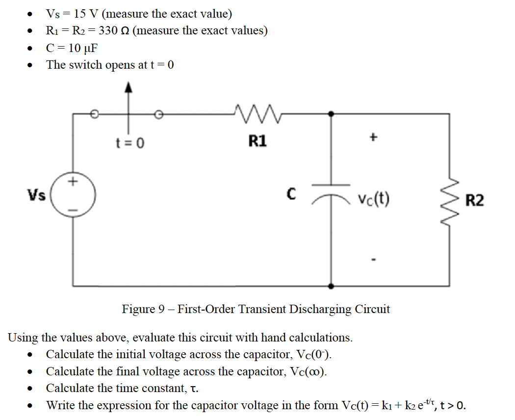 Solved Complete the hand calculations according to a | Chegg.com