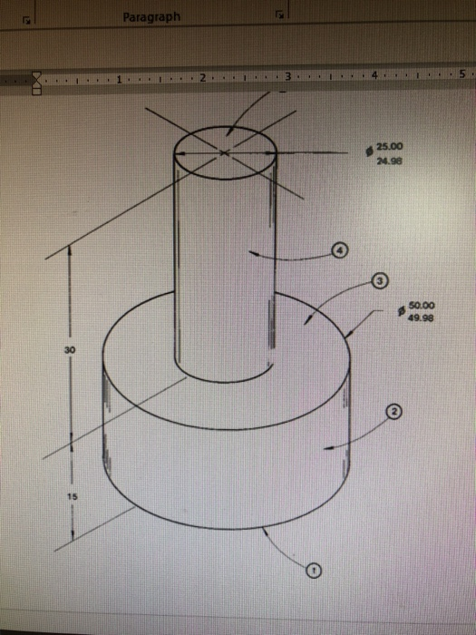 Solved Draw front, top, and right-side views of the given | Chegg.com