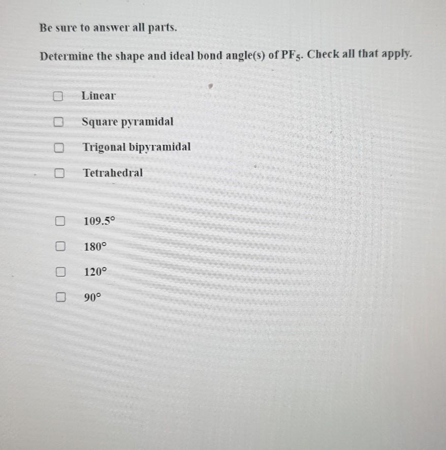 Solved Be sure to answer all parts. Determine the shape and | Chegg.com