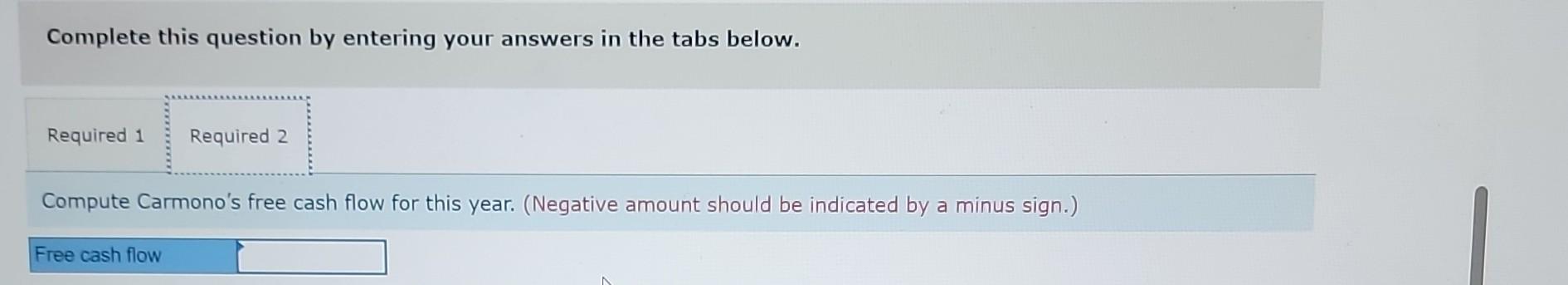 Solved Using the indirect method, prepare a statement of | Chegg.com