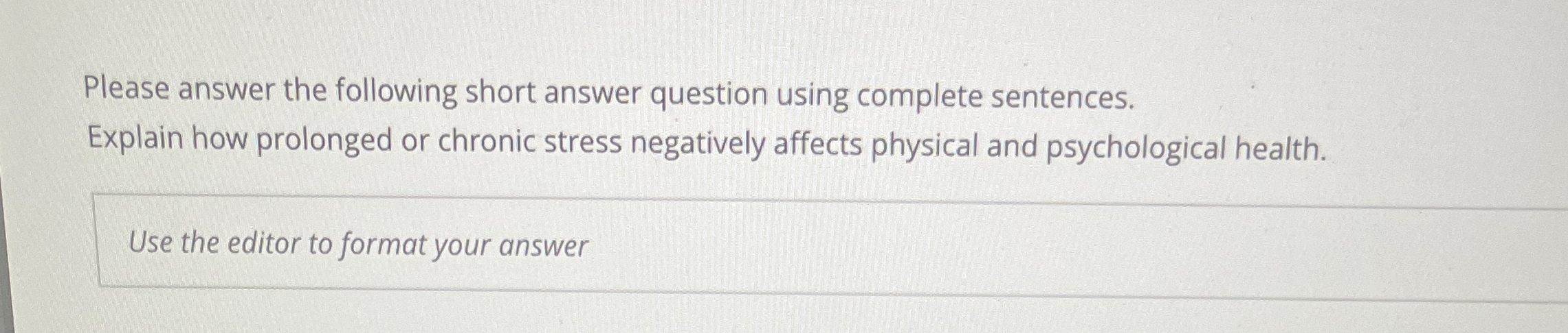 Please answer the following short answer question | Chegg.com