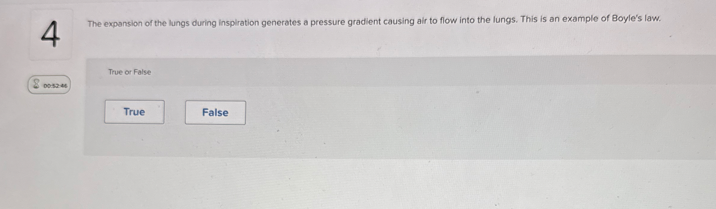 Solved 4The expansion of the lungs during inspiration | Chegg.com