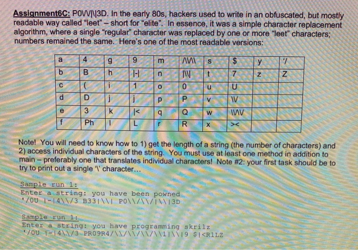 Solved Assignment6C: POWIN3D. In the early 80s, hackers used | Chegg.com