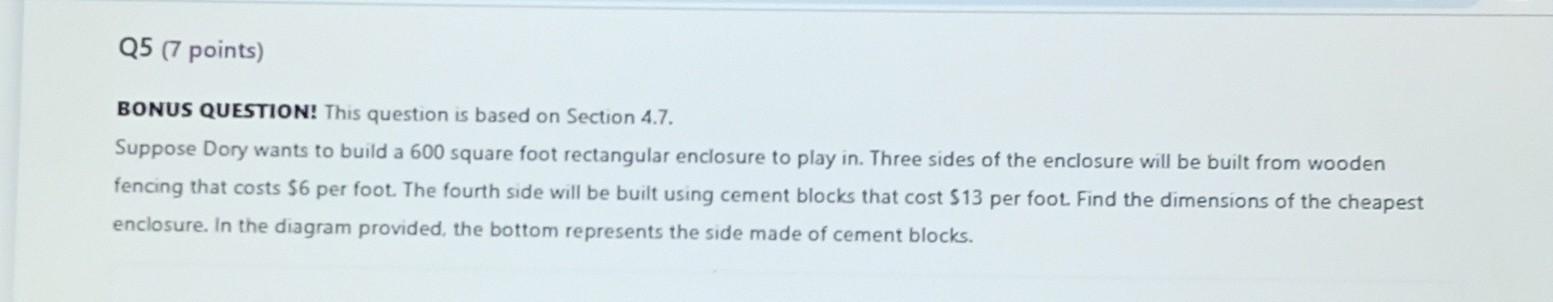 Solved BONUS QUESTION! This question is based on Section | Chegg.com Solved BONUS QUESTION! This question is based on Section | Chegg.com