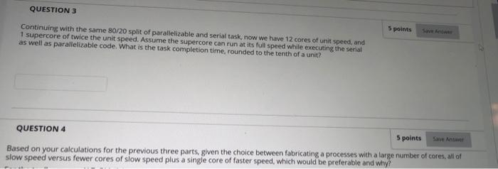 Solved QUESTION 3 5 points Continuing with the same 80/20 | Chegg.com