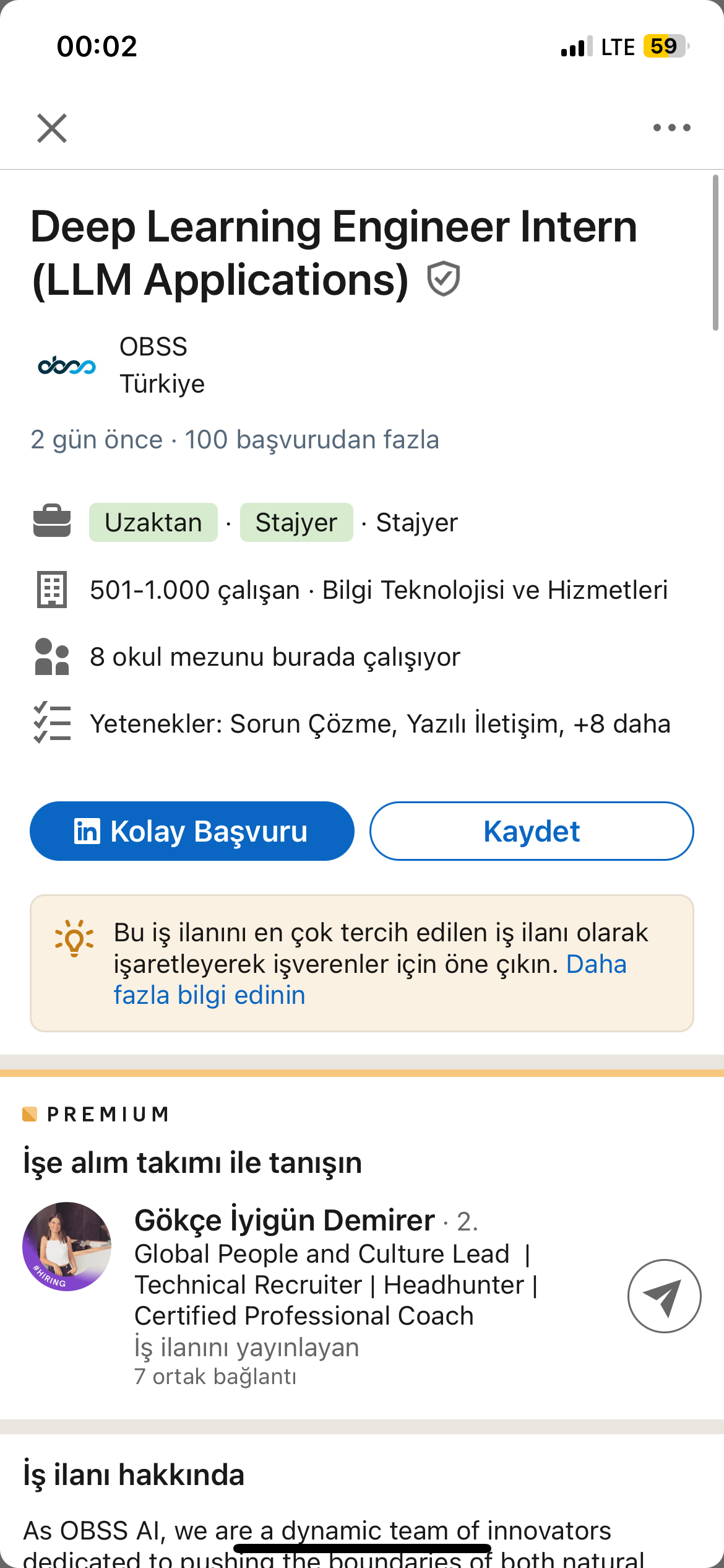 Solved Deep Learning Engineer Intern(LLM Applications)cos | Chegg.com