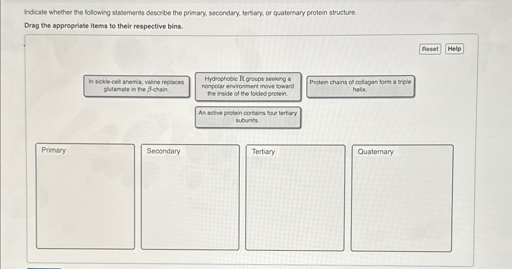 Solved Indicate whether the following statements describe | Chegg.com