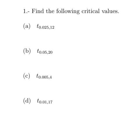 Solved Explain step-by-step 2. - Use the T-table to | Chegg.com