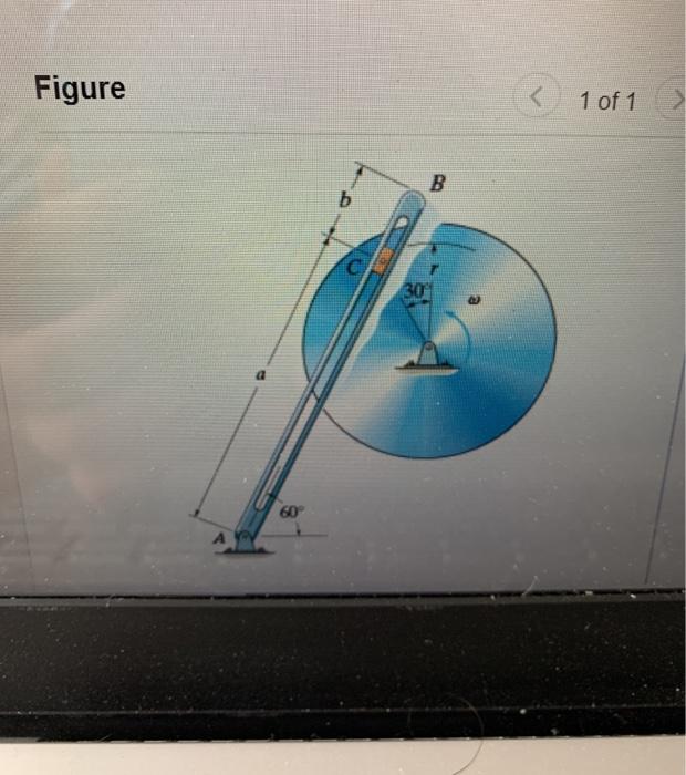 Solved Problem 16.147 The slider block C is fixed to the | Chegg.com