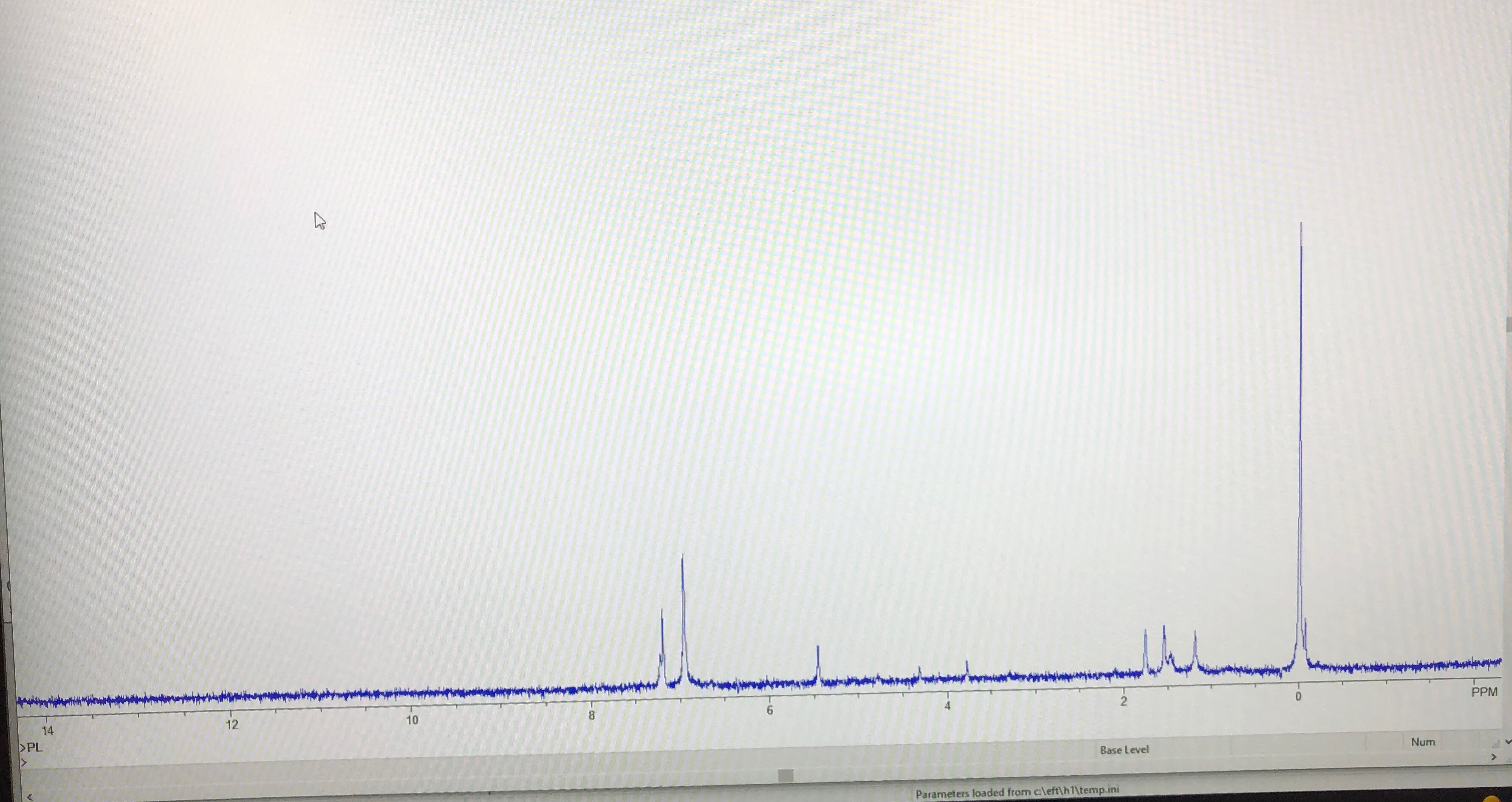 Solved Explain the NMR spectrum of this graph. | Chegg.com