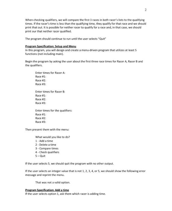 Solved Program \#9 Concepts in Computer Science - COP 2500 | Chegg.com