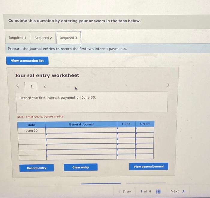 Solved Problem 10-3A (Algo) Straight-Line: Amortization of | Chegg.com