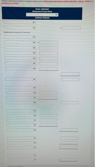 Solved Condersad financiat data of Pari Company for 2020 and | Chegg.com