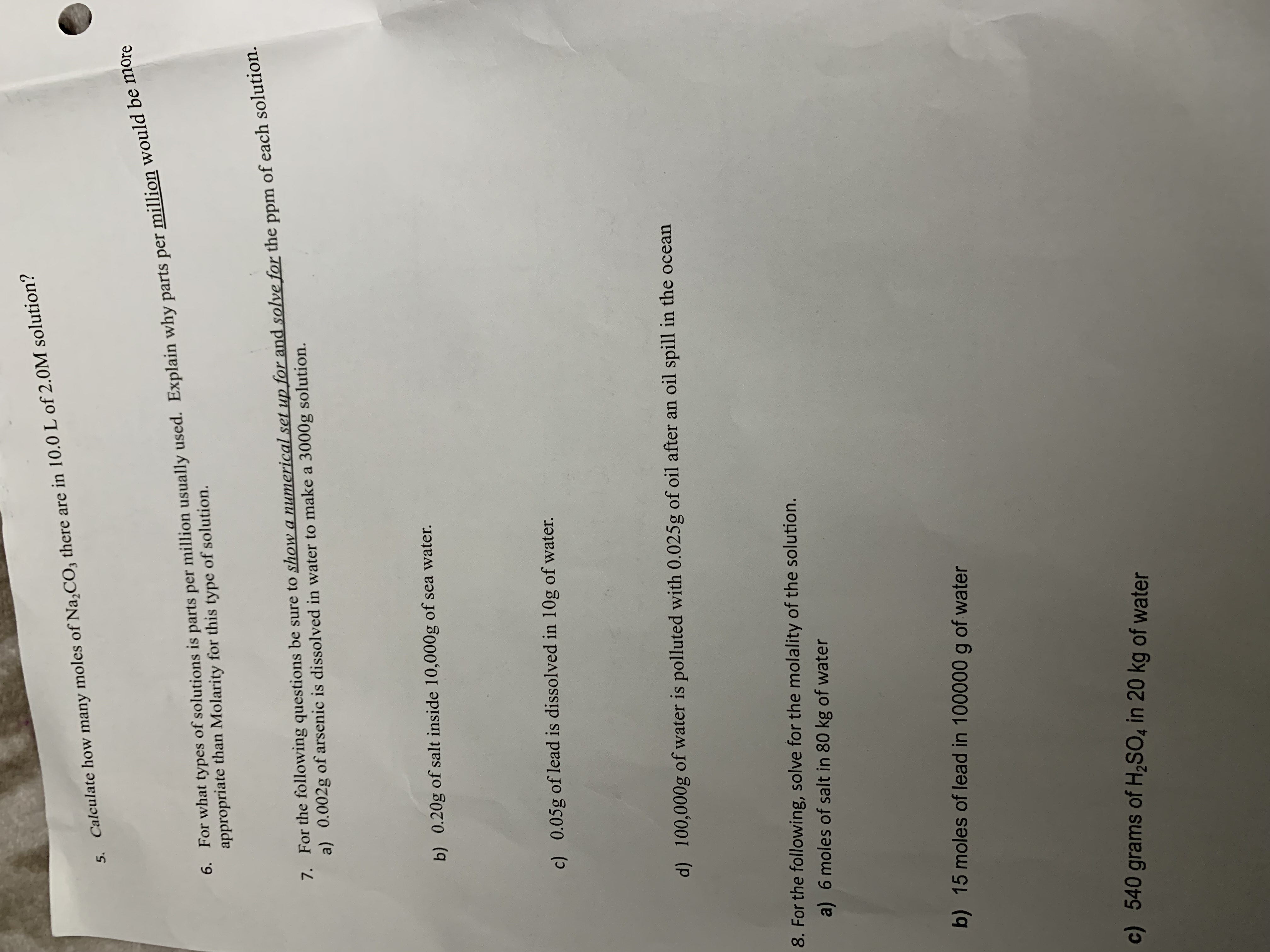 Solved Calculate how many moles of Na2CO3 ﻿there are in | Chegg.com