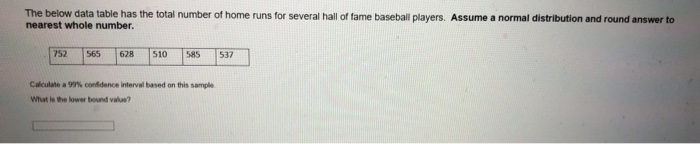 Solved The below data table has the total number of home | Chegg.com