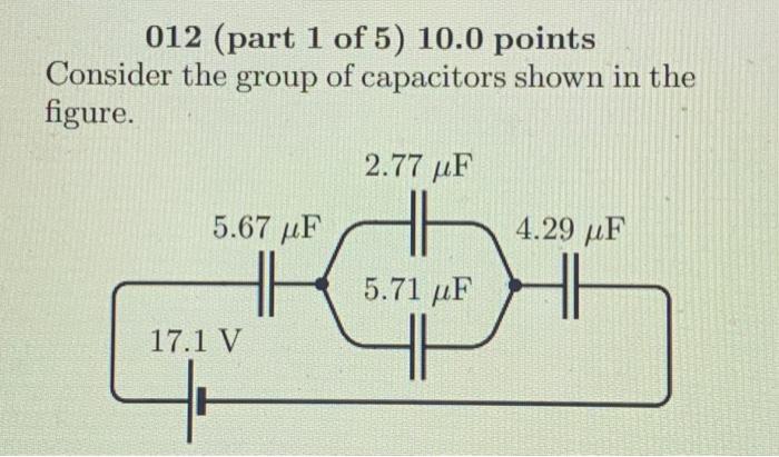 Solved 012 (part 1 of 5 ) 10.0 points Consider the group of | Chegg.com